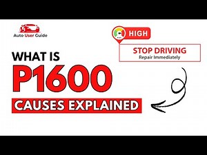 What is P1600 : Engine Error Code Causes Explained