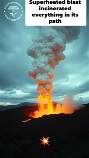 600 MPH of Pure Annihilation: Was 600 MPH even Possible? Superheated #pyroclasticflow #grayhawk1948