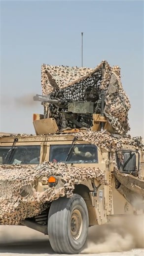 United States Army 53rd Infantry Brigade Combat Team Maneuver a Humvee and Fire the Machine Gun