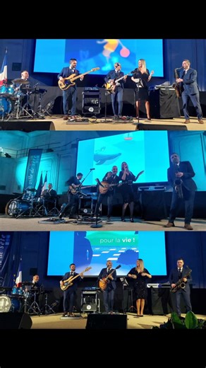 Stéphanie Cressend on Instagram: "Quelle excellente soirée de jeudi avec THE Groupe Music Elegance pour les Vœux du Maire de la Ville de Sète !!! 🔥🎶🤩 Un honneur d’avoir pu accompagner cet événement et de contribuer à ce moment important pour la commune 🙏 Un grand merci aux superbes copains musiciens Philippe Dimfeel, Franck Lopez, Fabien Masson et Fred Ureña ☺️"