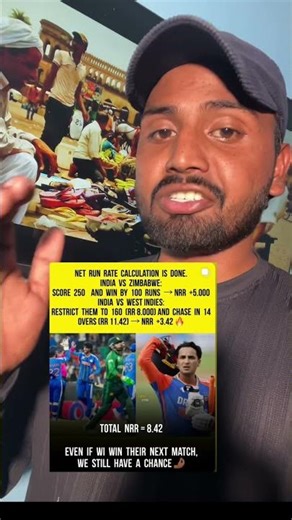 Abhi bhi umeed baaki hai! 🇮🇳 Ye rahi Semi-final ki calculation."🧮