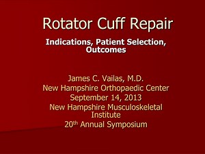 Rotator Cuff Repair - SlideServe