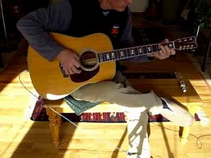 Norweigen Wood - 7-String Martin Guitar - Finger Picking Solo - Jim Wright
