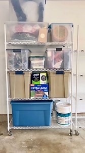 7.6K views · 34 reactions | Go from garage piles to perfection with a few simple space-saving solutions from #TheContainerStore!  SHOP online: https://container.store/40PsmT7 Use the InterMetro 4-Shelf Starter Unit with wheels, Weathertight Totes, Corner Double Tool Rack, and The Container Store 4-Tier Shoe Rack with Adjustable Bars to create an organized garage for the new year. | The Container Store | Facebook