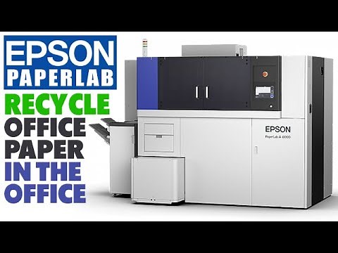 Epson PaperLab - Dry Process Paper Recycle In-Office Machine