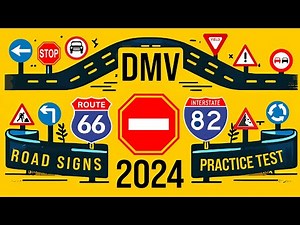 DMV Road Signs Test - Road Signs Practice Permit Test 2024