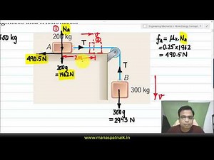 Work Energy Principle | Dynamics | Problem 2