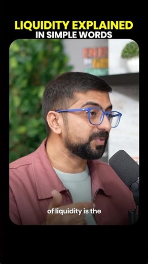 What Is Liquidity? Simple Explanation with Piggy Bank Example | Money With Mannat #shorts