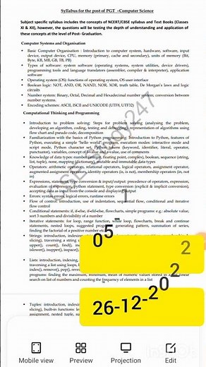 How to Download Syllabus PDF of KVS PGT Computer Science 2023#shorts#adda247#kvs