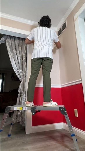 LEADALLWAY Adjustable Work Platform Step Stool 33in(L) x12in(W) x20in(H)#workplatform #stepstool