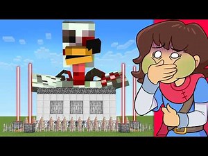 Parasites vs Security House in Minecraft