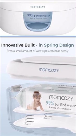 Upgrade Your Baby Morning Routine with the Momcozy Wipe Warmer