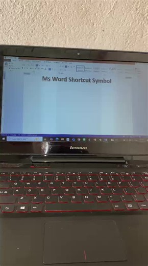 Ms word shortcut symbol key for Ace #computer #tranding #msword #shorts #symbal