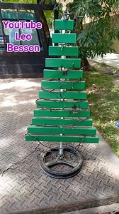 Se vienen las fiestas y te dejo una opción de árbol de navidad #leobesson #arteenhierro #christmasgifts | Herreria Leo Besson