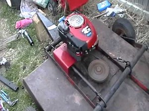 pull/tow behind mower/brush hog project part 13 trail cutter