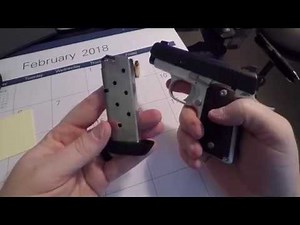 Kimber micro 9 - Overview including firing and slow-mo.