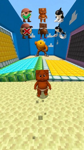 971K views · 5K reactions | Italian Brainrot VS Rotating Wheel Challenge勞 Part 1 #shorts #minecraft #sfm | Bangjblox | Facebook