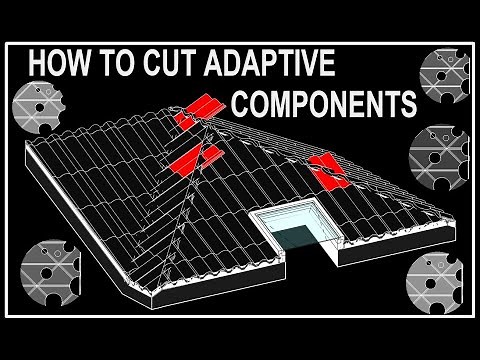CUTTING ADAPTIVE COMPONENTS or PARTS OF ADAPTIVE COMPONENTS IN REVIT