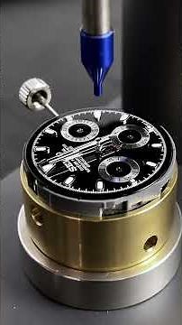 The build of a stunning Seiko Mod Daytona Black #watchmaking #rolex