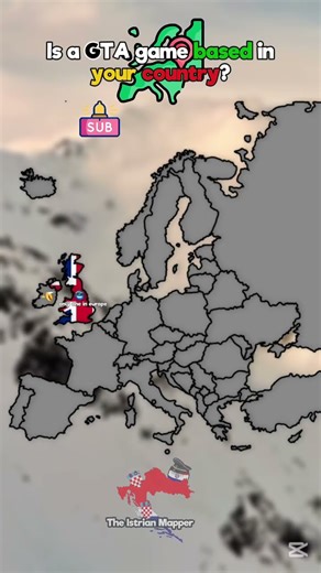 Is a GTA game based in your country? #gta #grandtheftauto #mapping #europe #shorts