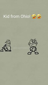 89K views · 1.5K reactions | Kid from Ohio!藍藍 #foryoupage #trending #funnymemes #viral #fyp #rico #animations #foryou #comedy #memes | Rico Animations | Facebook