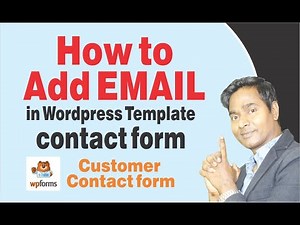 Add email in wordpress contact form | Astra settings | digital marketing | web designing
