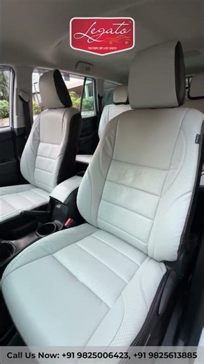 Toyota Innova Installed Premium Seat Covers | Interior Upgrade #innova #legatoseatcovers