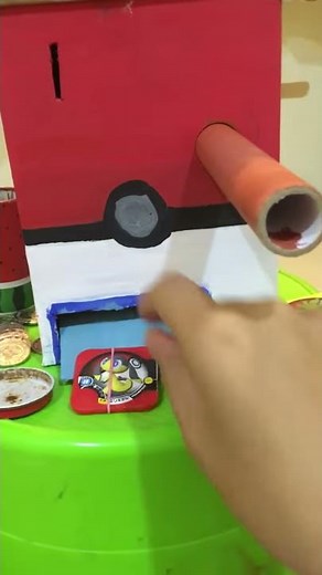 DIY Pokemon Tretta box machine