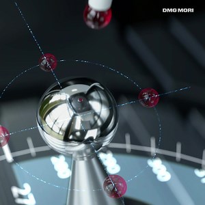 5.2K views · 259 reactions | ️ 3D quickSET = 3D precision + quality! 料 The 3D quickSET technology cycle is ideal for calibration for turning and milling. It detects and eliminates kinematic deviations on the milling machine, while during turning it measures the position of rotary and swivel axes and can correct them if necessary. Complete documentation also helps to avoid sources of error. ⚙️ #dmgmori #dmgmorinews #technologycycle #3DquickSET #turning #milling | DMG MORI | Facebook