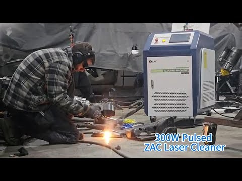 Powerful 300W Pulse Laser Cleaner: Reviving the Porsche 914 Engine with Precision - ZAC Laser