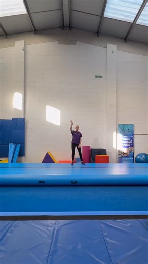 Mat stacker challenge! #academyofmovement 💜 A class favourite! How many could you do? 🔥 #burystedmunds #gymnastics #movement #makeitfun | Academy Of Movement
