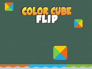 Play Color Cube Flip  | Free Online  Games. KidzSearch.com