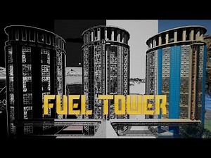 How to build a Fuel Tower in SATISFACTORY