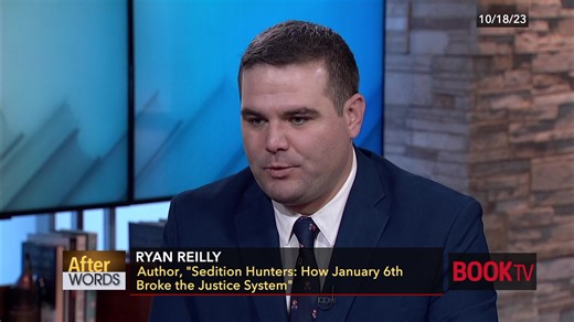 NBC News' Ryan Reilly chronicles how citizens helped law enforcement find individuals involved in the January 6, 2021, riot at the U.S. Capitol. Watch 'After Words: Ryan Reilly, "Sedition Hunters - How January 6th Broke the Justice System"' 10/22 at 10pm ET on C-SPAN 2: https://www.c-span.org/video/?530823-1/after-words-ryan-reilly | BookTV