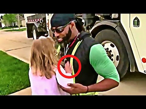 Dad Sees Why His Daughter Gives This Garbage Man a Cupcake