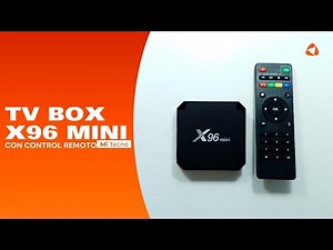 📺Demostración de la instalación de la TV BOX X96 Mini