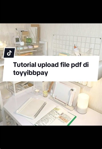 Cara Upload File PDF Template Canva di Toyyibpay