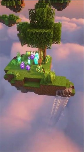 This Floating Sky Garden in Minecraft Feels Unreal ☁️✨ Relaxing 4K Scene