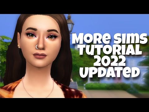 How To Have More Than 8 Sims Per Household UPDATED 2022 TUTORIAL For The Sims 4