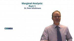 Marginal Analysis Part 1