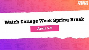 School's out for ... College Week Spring Break! 😎 Cheer for the Wheel of Fortune Class of 2021! 🎓 | Wheel of Fortune