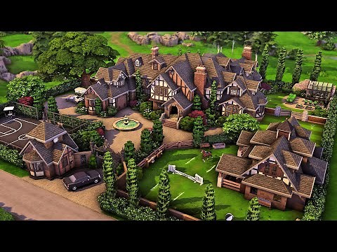 Millionaire's Family Mansion | The Sims 4 Speed Build