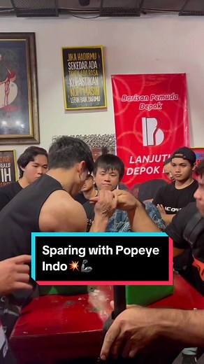 Arm Wrestling Spar with Popeye Indo - Pro Tutorial