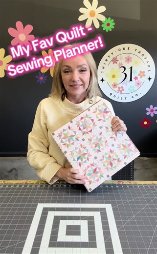 Planning can be cute and fun too 🤍 I got this quilting planner binder for Christmas and I’m already having so much fun mapping out my projects for the year. Designed by Lori Holt of Bee in my Bonnet for @RileyBlakeDesigns Available at @Fat Quarter Shop #quilttok #quilterlife #sewingplanner #rileyblake #31ThreadsQuiltCo