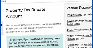 Deadline nears to apply for Montana property tax rebate