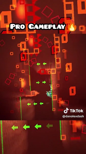 Pro Gameplay in Geometry Dash