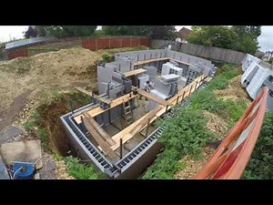 New Build Project in Portsmouth; Basement Construction