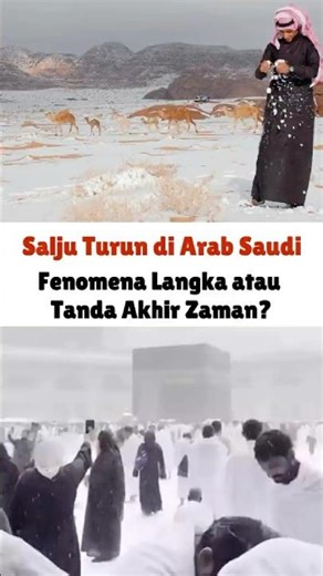 Snowfall in Saudi Arabia: Rare Phenomenon or Sign of the End Times? #arabsaudi #snow #endtimes