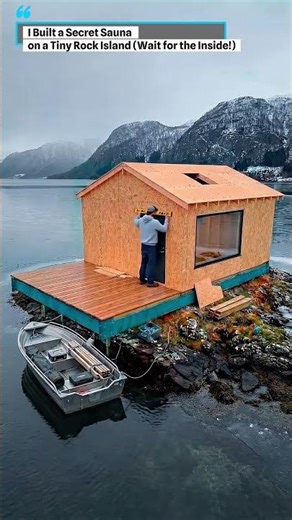 Is a Secret Sauna on a Tiny Rock Island REALLY Worth the Trouble?