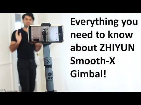 ZHIYUN Smooth X Gimbal Stabilizer and Selfie Stick - Full Review & Guide